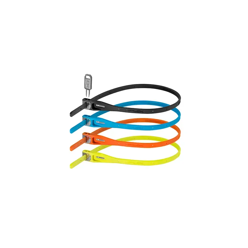 Hiplok Z-Lok Armoured Reuseable Tie Multipack in Multicolour