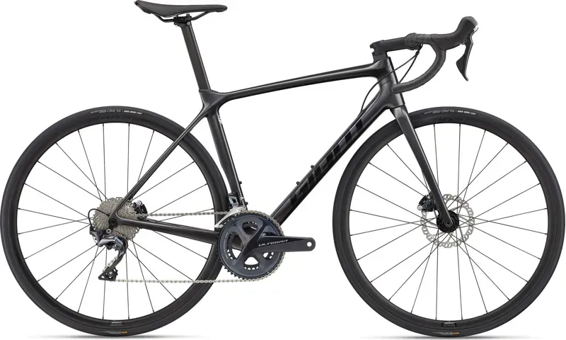 Giant TCR Advanced 1 Disc Carbon Road Bike in Black Chrome